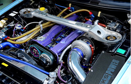 Do-LuckデモカーRB26改2.8L仕様TO4Zタービン!BNR34スカイラインGT-R＆RB26エンジン搭載VWシロッコの動画