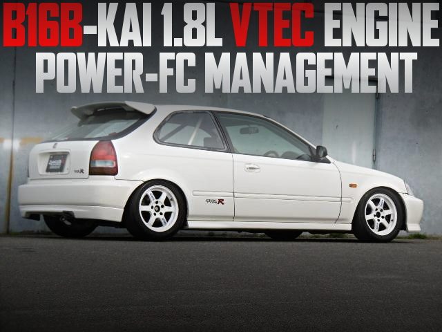 B16B改1.8リッターVTECエンジン搭載パワーFC制御!ダッシュ貫通ロールバー!EK9型シビック･タイプRの国内中古車を掲載