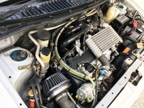 L900系MOVE流用EF-DETターボエンジンスワップ!5速MT!リミッター解除!L700型ダイハツMIRAバンの国内中古車を掲載