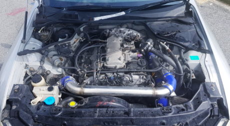 Y33シーマ流用VQ30DET型3.0L･V6ターボエンジンスワップ!350Z用6速マニュアル!2代目M35日産ステージアのNZ中古車を掲載