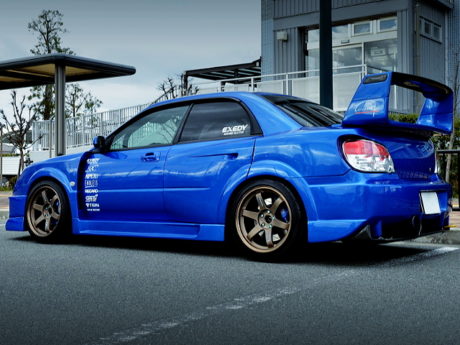 チャージスピード製スーパーGTスタイルワイドボディ!前後ENDLESSブレーキ!GDB鷹目インプレッサWRX･STIの国内中古車を掲載