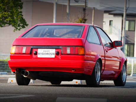 AE92流用4A-GZEスーパーチャージャー!5速MT!AE86カローラレビンGT-APEXの国内中古車を掲載