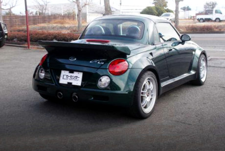 普通車登録!YRV流用K3-VET型1.3Lターボエンジン移植!Brembo強化!ワイドボディ!AT!L880K型コペンの国内中古車を掲載