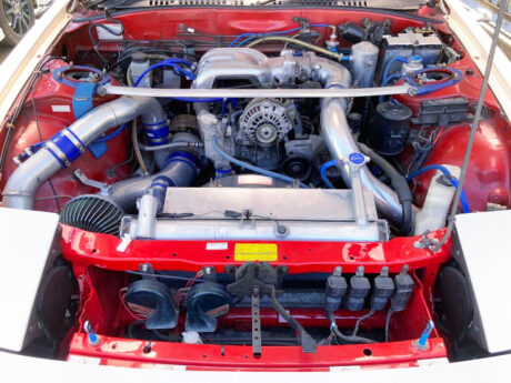 FD流用13B-REWサイドポート搭載!TD06-25Gタービン!GP-SPORTSワイドボディ!FC3S型サバンナRX-7の国内中古車を掲載