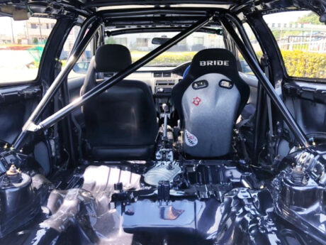 パンデムワイドボディ公認!スプーンECU!フルチタン管!B16A型VTEC＆5速MT!EG6シビックSiRの国内中古車を掲載