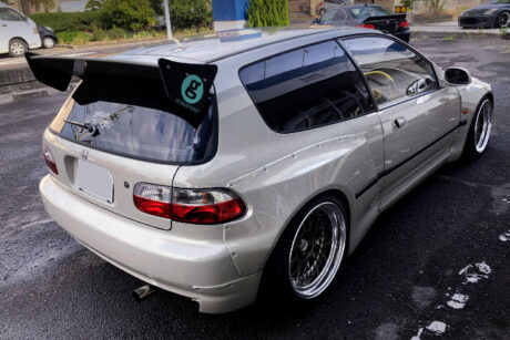 TRA京都パンデムワイドボディ公認!スバル用デザートカーキ塗装!EG6シビックSiRの国内中古車を掲載