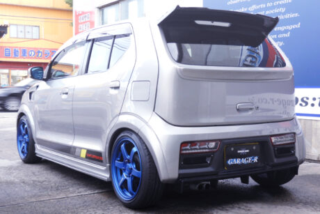 100馬力!R06A改HKSタービン!F側Lck619製6-POTキャリパー!5速MT!HA36Sスズキ・アルトワークスの国内中古車を掲載