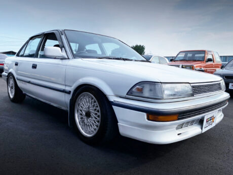 16バルブ4AG改4連スロットルボディ!純正5速MT!AE92型カローラ4ドアセダンGTの国内中古車を掲載