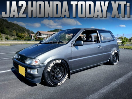 レーシングハートホイール!ADVANネオバ＆白レタ!E07A型PGM-FI＆5速MT!JA2型トゥデイXTiの国内中古車を掲載