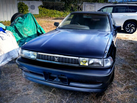 5速マニュアル公認!黒銀!1JZツインターボ!JZX81型クレスタ2.5GTツインターボの国内中古車を掲載