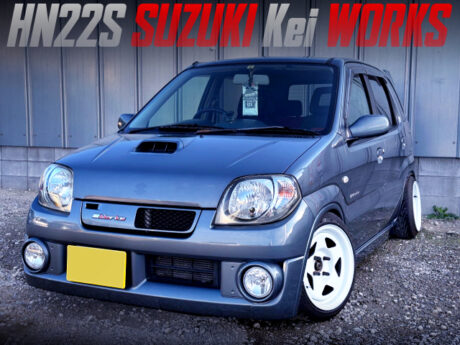 ワンオフデュアル管!TC01ホイール!テイクオフパーフェクトドライブ!HN22S型Keiワークスの国内中古車を掲載