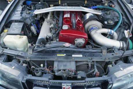 BNR34用RB26改T78-33Dシングルターボ!HKS金プロ!OS技研クロス!R33スカイラインGT-R Vスペックの国内中古車を掲載
