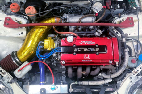 SPOONピストン組込!B16B改1.8L VTECエンジン搭載!2名公認!5速MT!EK9型シビックタイプRの国内中古車を掲載