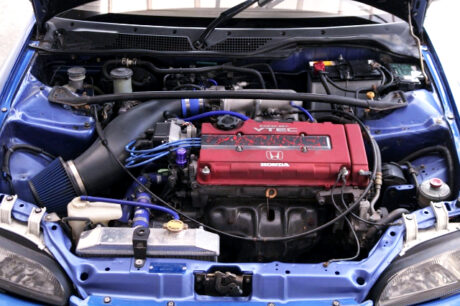 ダッシュ避けロールバー!サージェントバンパー＆百式リップ!B16A型VTEC＆5MT!EG6型シビックSiR2の国内中古車を掲載