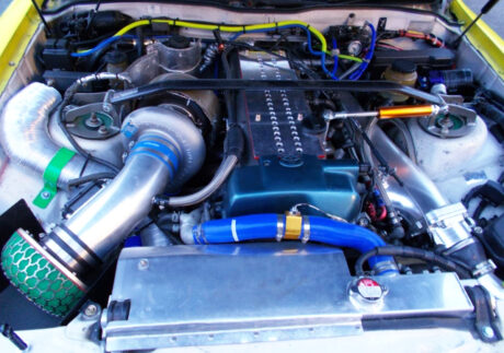 最高速仕様!2JZ-GTE改T78シングルターボ搭載!チェイサー流用5速MT!HKS金プロ!GZ20型ソアラの国内中古車を掲載