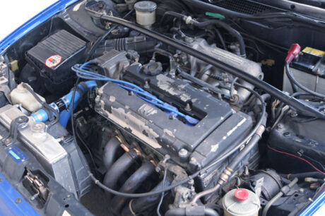 ダッシュ貫通ロールバー!センター出しシングル管!SSRタイプX履き!EG6型シビックSiR2の国内中古車を掲載