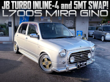 公認!JB直4ターボエンジン＆5速MTスワップ!CELESTIAアクスル!ENKEIホイール!L700S型ミラジーノの国内中古車を掲載