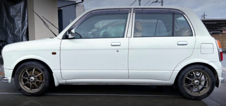 公認!YRV流用K3-VET型1300cc直4ターボエンジン移植!ストーリア用5速MT!L700S型ミラジーノの国内中古車を掲載