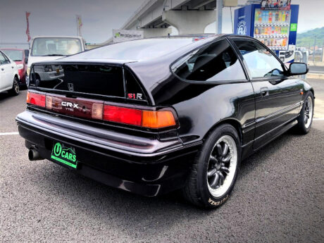 公認!EK9シビックタイプR用B16B型1.6L VTECエンジン＆5速MTスワップ!EF8型ホンダCR-X SiRの国内中古車を掲載