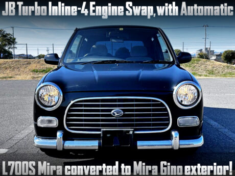 公認済!JB直4ターボエンジン載せ替え!オートマ!外装ジーノ仕様!5代目L700S型ミラの国内中古車を掲載