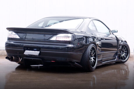 SR20DET改HKS製GT-RSタービン!前後ワイドフェンダー!S15シルビアスペックRタイプBの国内中古車を掲載