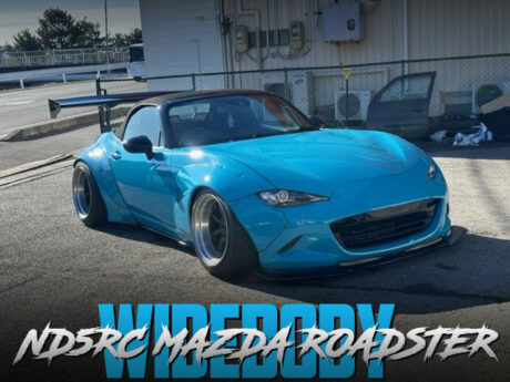 オーバーフェンダーワイド化!エアサス!社外アーム類!ND5RC系ロードスターSスペシャルPKGの国内中古車を掲載