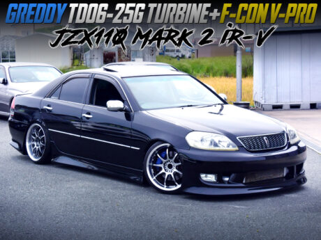 1JZ改GREDDY TD06-25Gタービン!HKS金プロ!純正5速MT!JZX110型マークII iR-Vの国内中古車を掲載