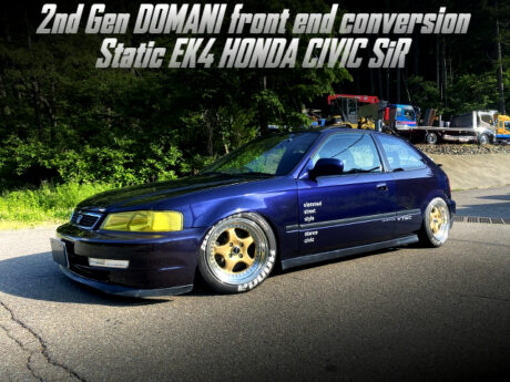 2代目ドマーニ顔面移植!B16A型VTEC＆5速マニュアル!EK4型HONDAシビックSiRの国内中古車を掲載