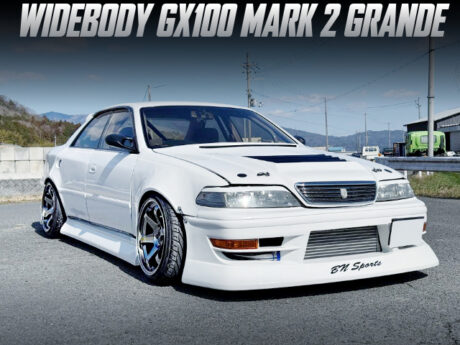 ワイドボディ化！5速MT公認！ロールケージ設置！1G-FEエンジン！GX100型マーク2グランデの国内中古車を掲載