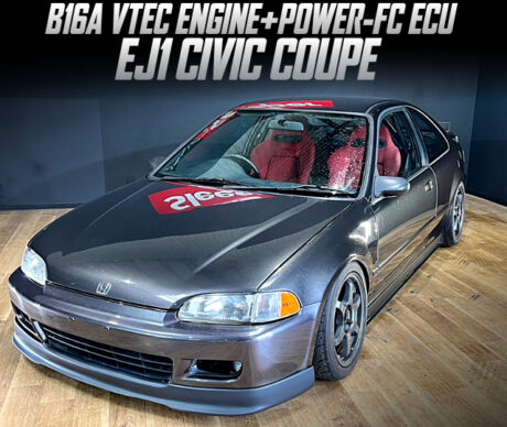 OH済みB16A型VTEC搭載！パワーFC制御！5速MT化！EJ1型シビッククーペの国内中古車を掲載