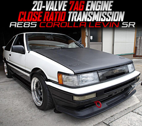 20バルブ7AGエンジン搭載！クロスミッション！AE86仕様！AE85型カローラレビンSRの国内中古車を掲載