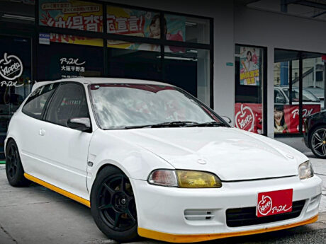 B18C型VTECエンジン公認！クロスミッション搭載！EG6型シビックSiR2の国内中古車を掲載